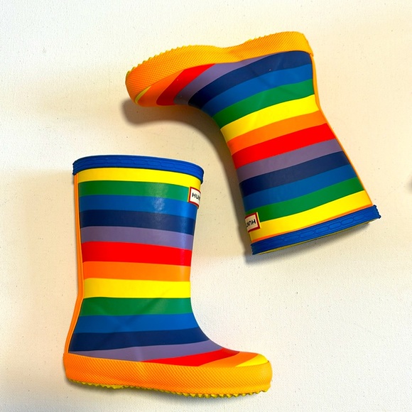 Hunter | Shoes | New Hunter Rainbow Rainboots | Poshmark